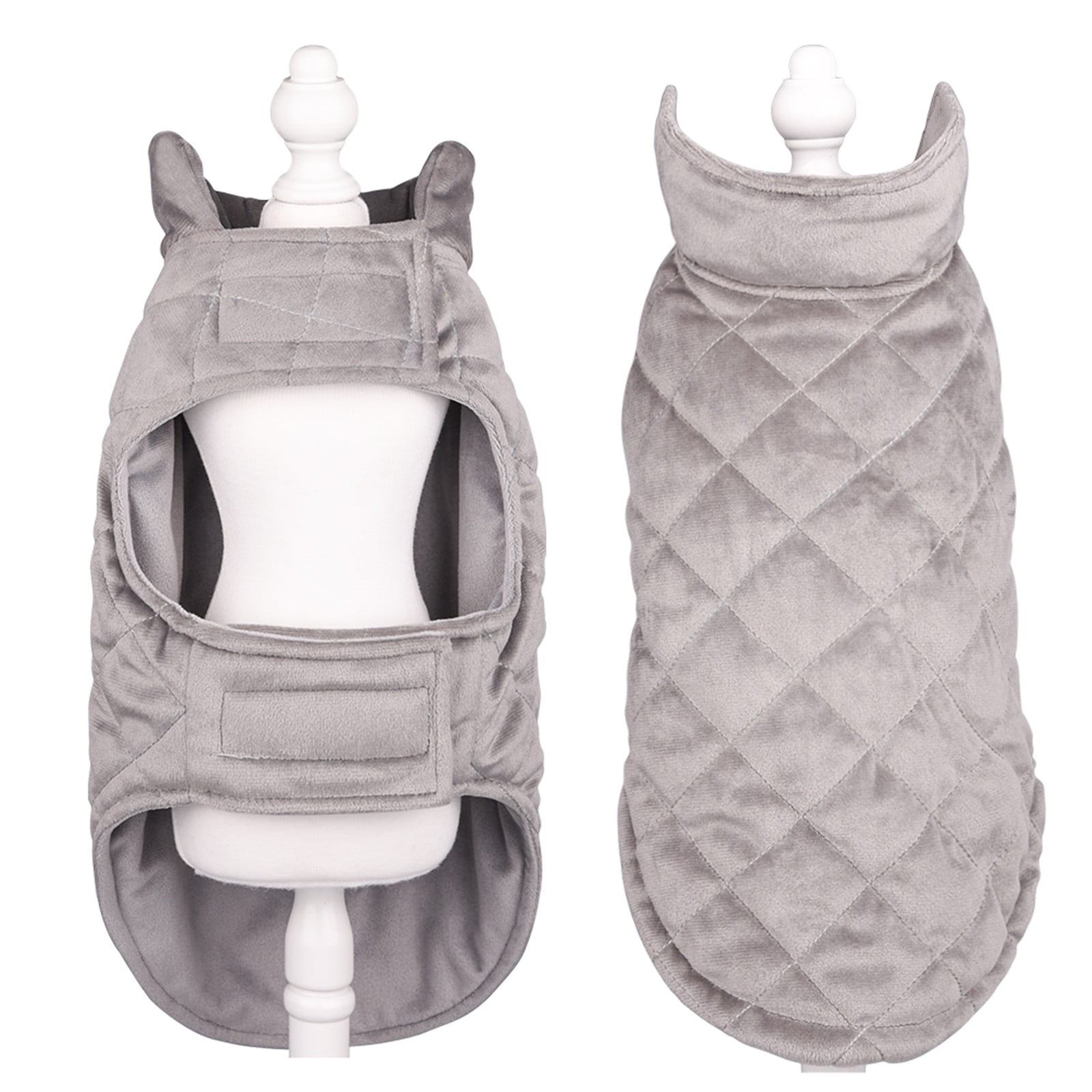 Dog Coat Jacket, Winter Small Girl Dog Clothes Warm Soft Dog Vest ...