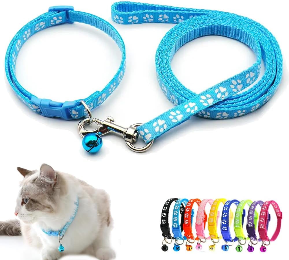 Dog Collar with Bell, 1 / 2-Pack Puppy Collar Reflective Cat Collar ...