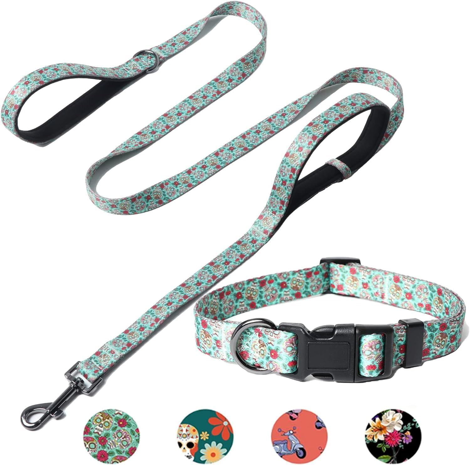 Dog Collar and Leash Set,Extra Small Dog Collar,Puppy Collars for Small ...