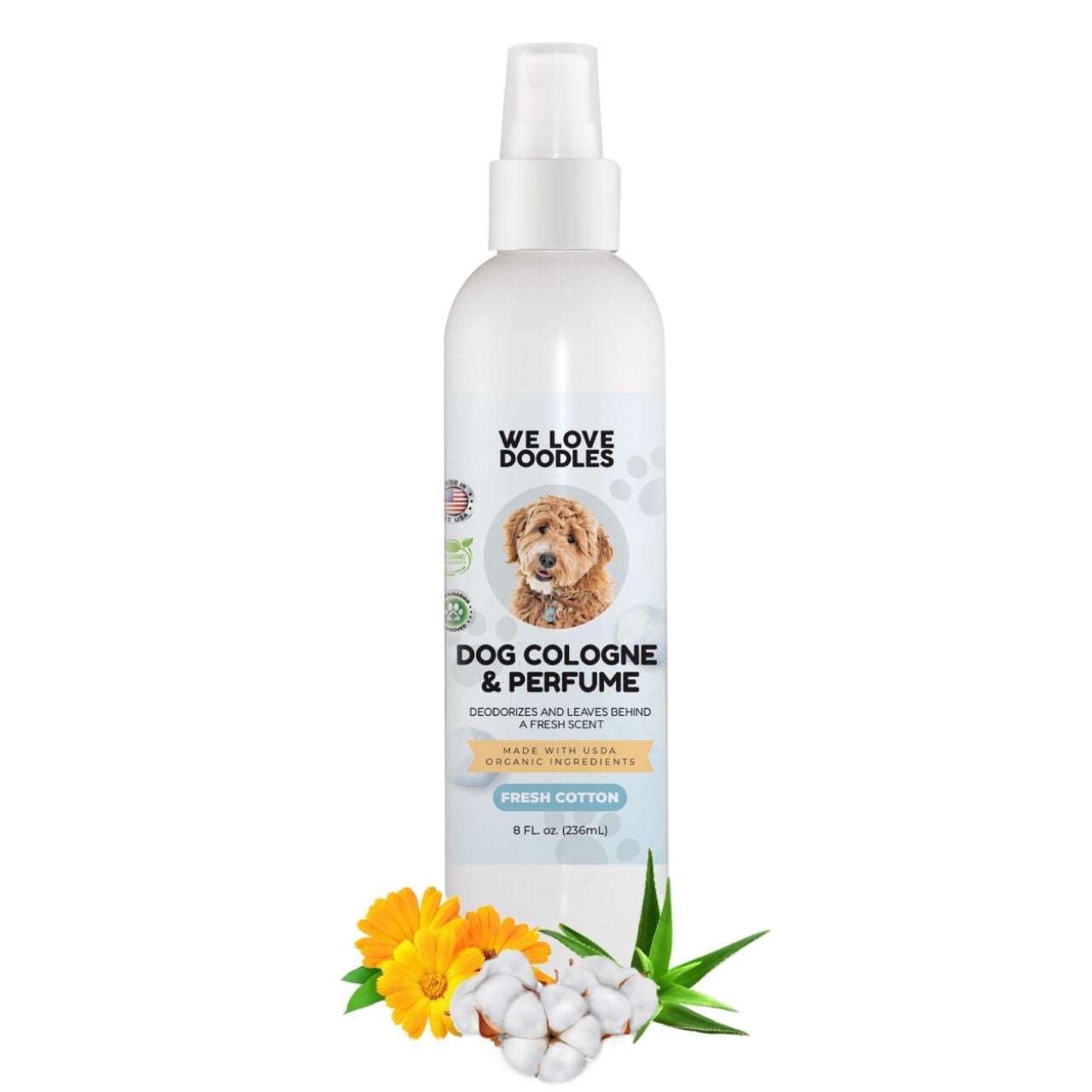 Dog Cologne & Perfume, Deodorizing, Organic, Made In USA, Deodorant For ...