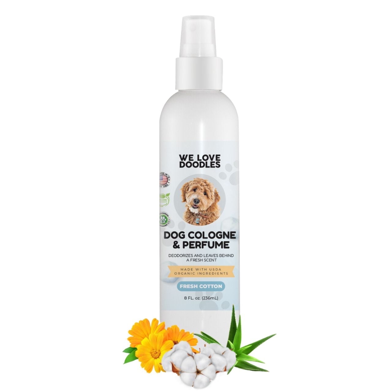 Dog Cologne & Perfume, Deodorizing, Organic, Made In USA, Deodorant For ...
