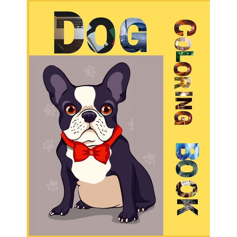 coloring pages boston terrier