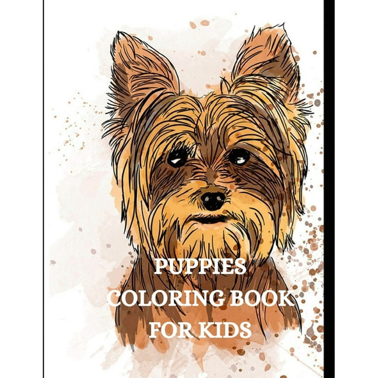 kids coloring pages of puppies