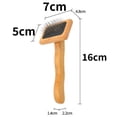 Dog Comb Wooden Dogs Brush Pet Hair Remover Dog Grooming Brush for Pet ...