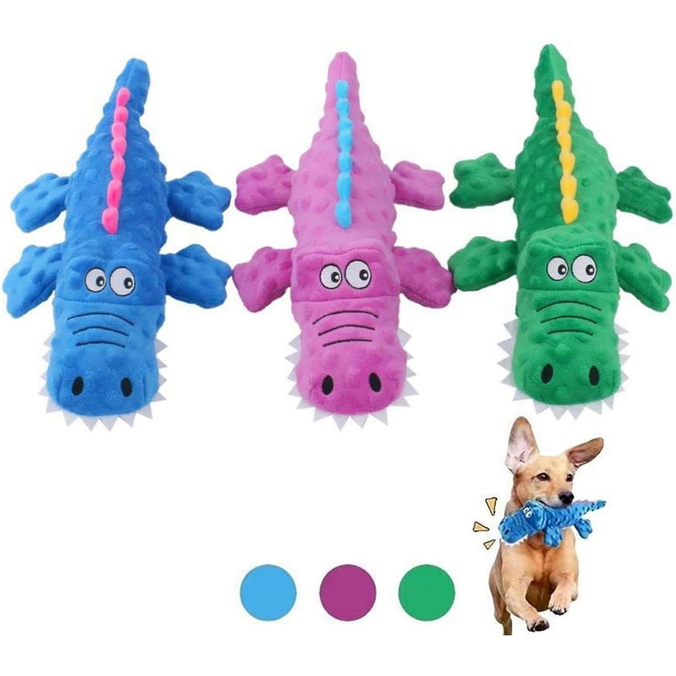 Dog Companion - 2024 New Indestructible Robust Crocodiles Dog Toy for ...