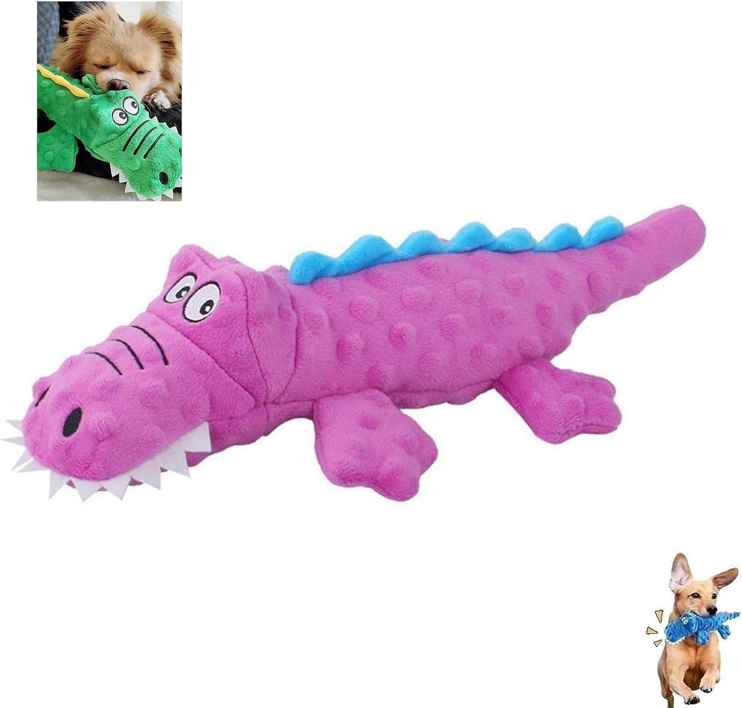 Dog Companion - 2025 New Indestructible Robust Crocodiles Dog Toy for ...
