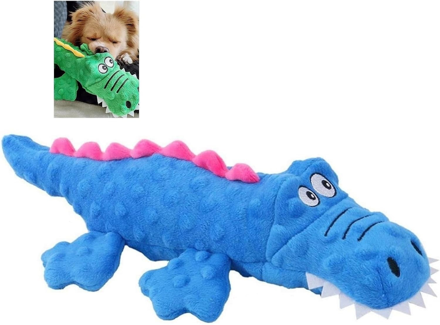 Dog Companion - 2025 New Indestructible Robust Crocodiles Dog Toy for Heavy Chewers, Unbreakable ...