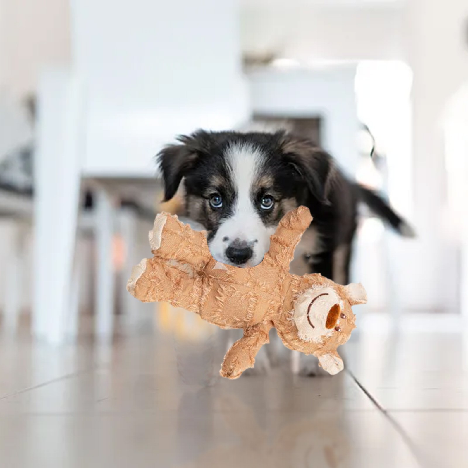 Dog Companion for Heavy Chewers- 2024 New Indestructible Robust Bear ...