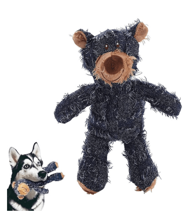 Dog Companion for Heavy Chewers Indestructible Robust Bear Dog Toy ...
