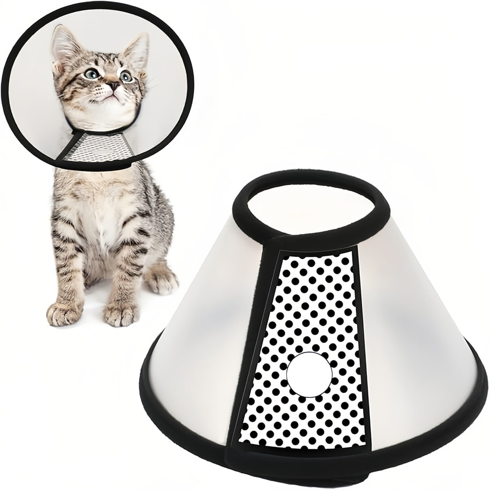 Dog Cone Collar Alternative After Surgery,Depets Adjustable Recovery ...