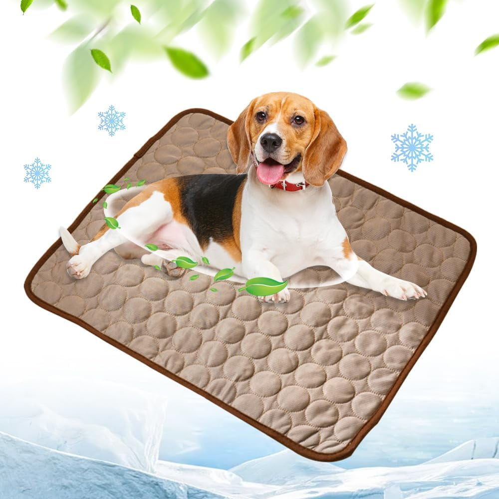 Dog Cooling Mat, 2025 New Pet Coolings Pad for Dogs and Cats, Portable ...
