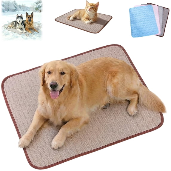 Dog Cooling Mat, Cool Gel Mat with Long-Lasting Cool, Waterproof Fabric ...