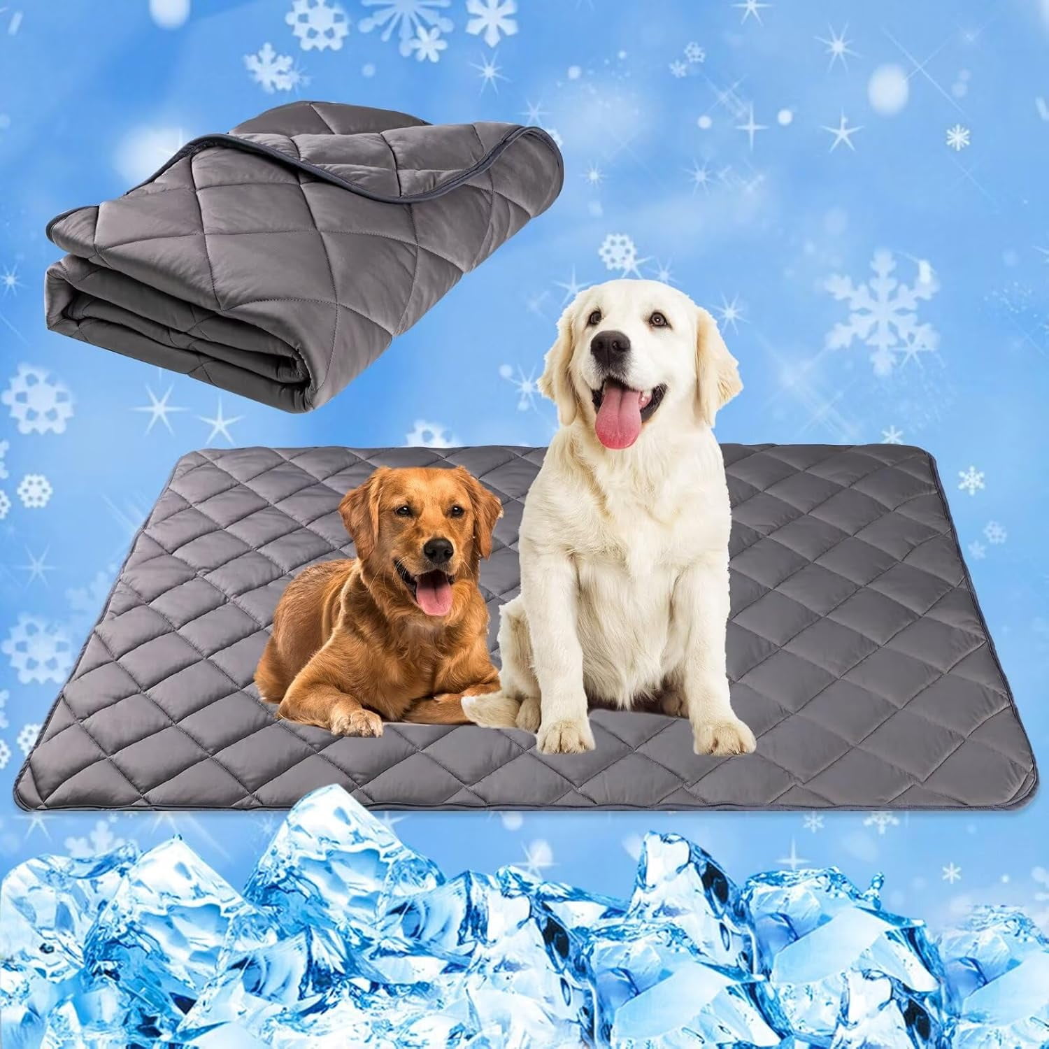 Dog Cooling Mat for Dogs Cat Cooling Pad for Dog Pet Cooling Mat ...