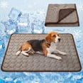 Dog Cooling Mat,Ice Silk Pet Cooling Mat for Dogs & Cats, Non-Slip Dog ...