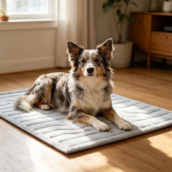 Dog Cooling Mat Indoor Outdoor, Double-Sided Pet Cooling Pad for Summer ...