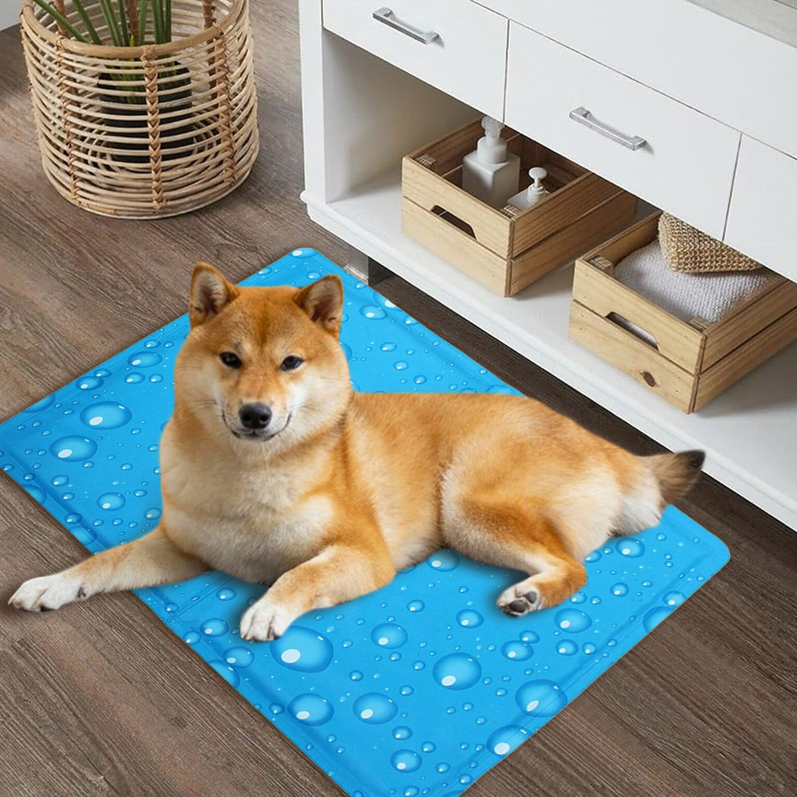 Dog Cooling Mat Large Pad Water Injection Pet Cooling Pad, Cooling Dog ...
