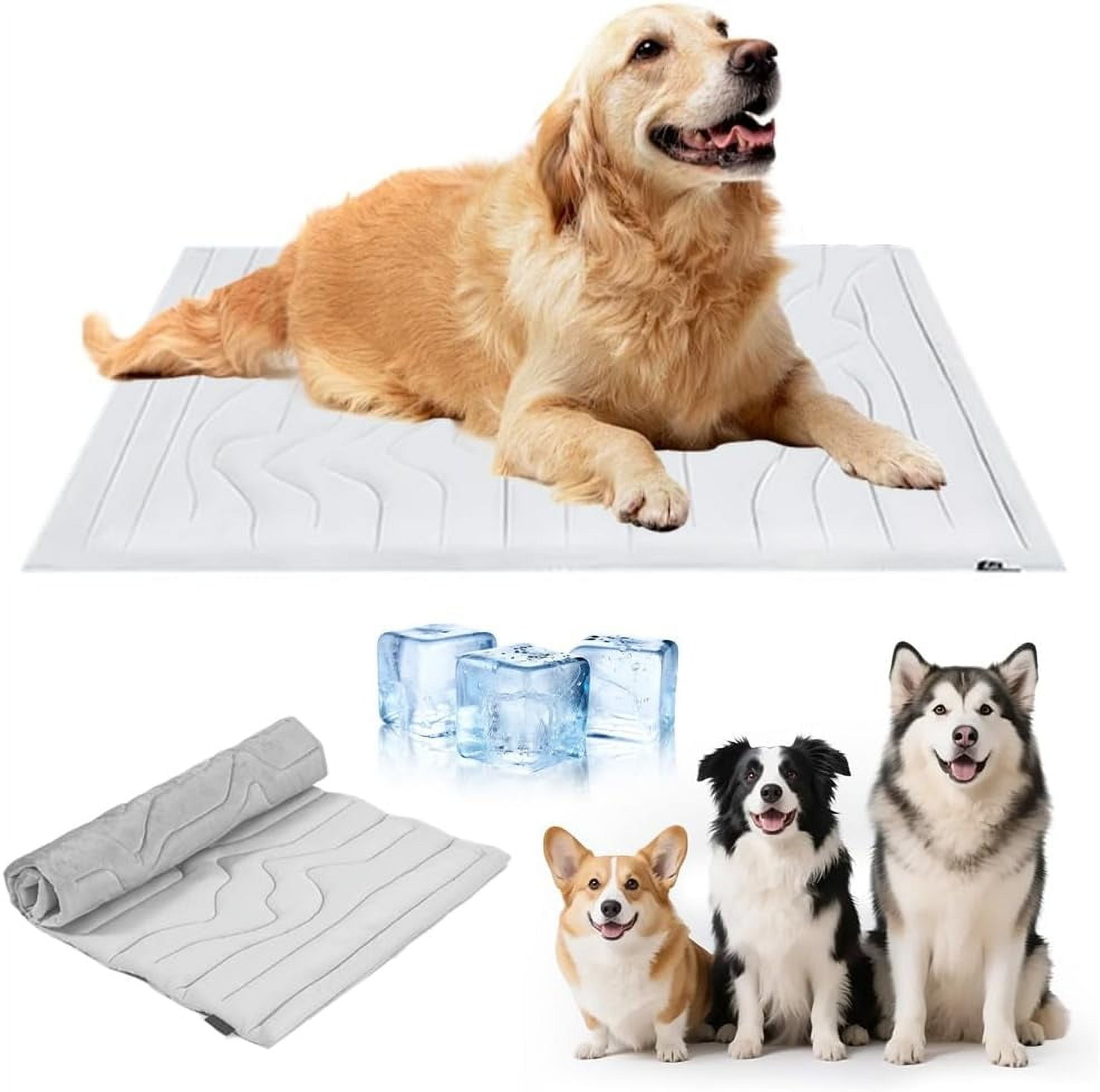 Dog Cooling Mat, New Pet Cooling Pad for Dogs and Cats, Portable Dog ...