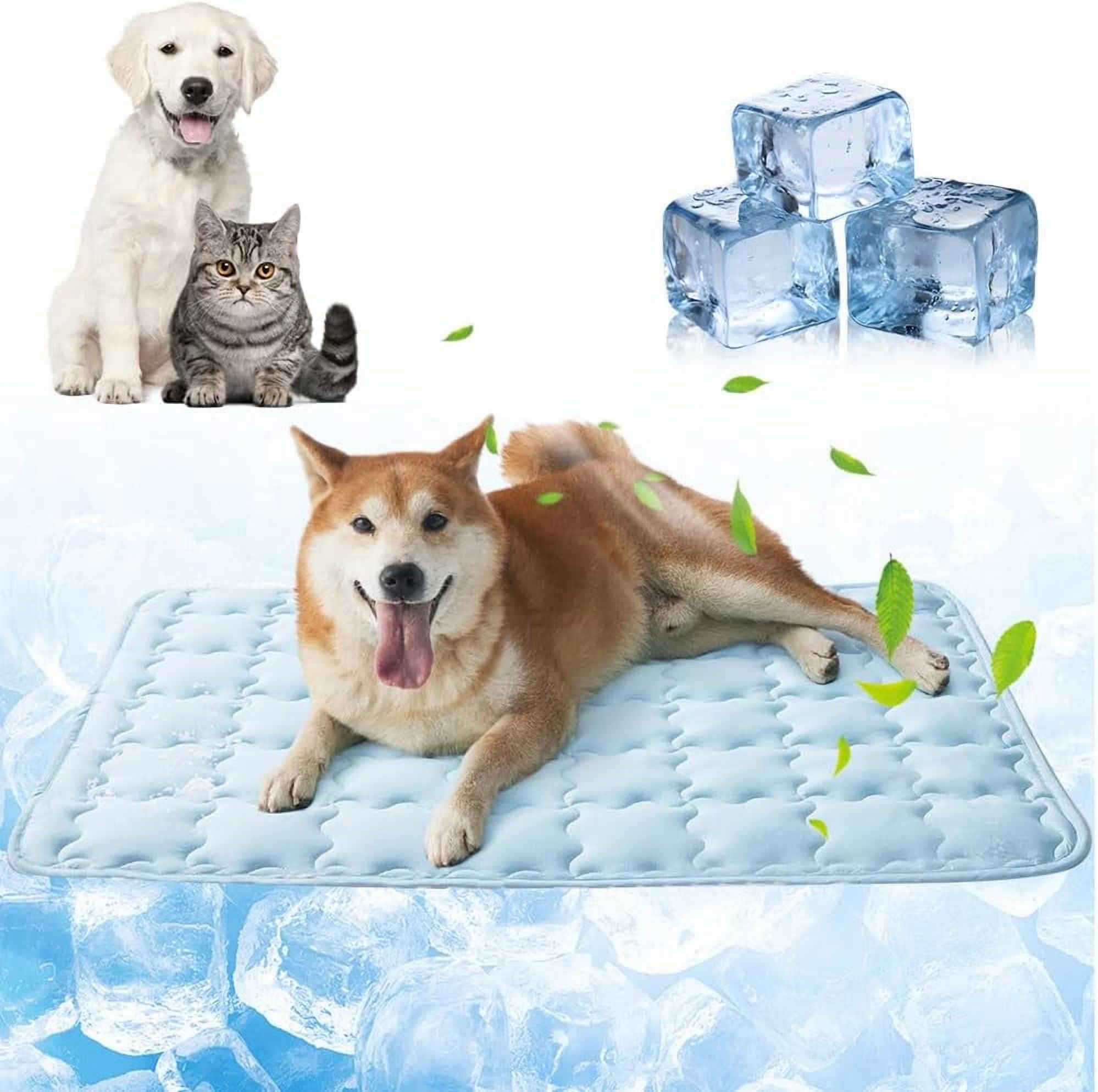 Dog Cooling Mat Pad, 2025 Upgraded Pet Coolings Pad for Dogs and Cats ...