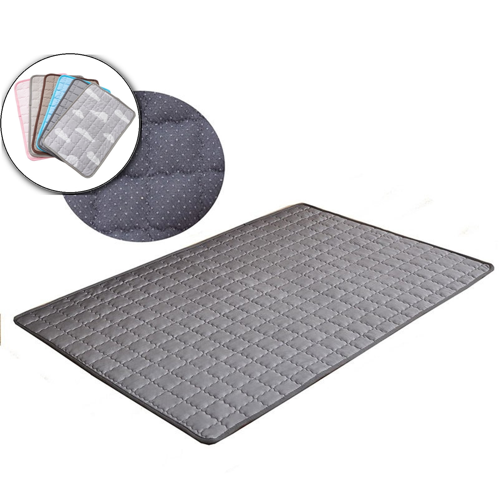 Dog Cooling Mat, Pet Ice Silk Mat, Self-Cooling Mats for Pets, Foldable ...