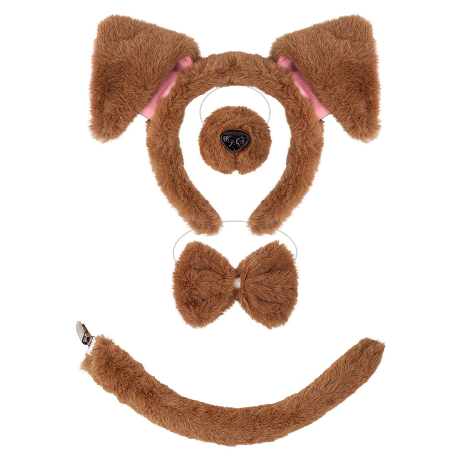 Dog Costumes for Kids Girls Halloween Cosplay Accessories with Dog Ears ...