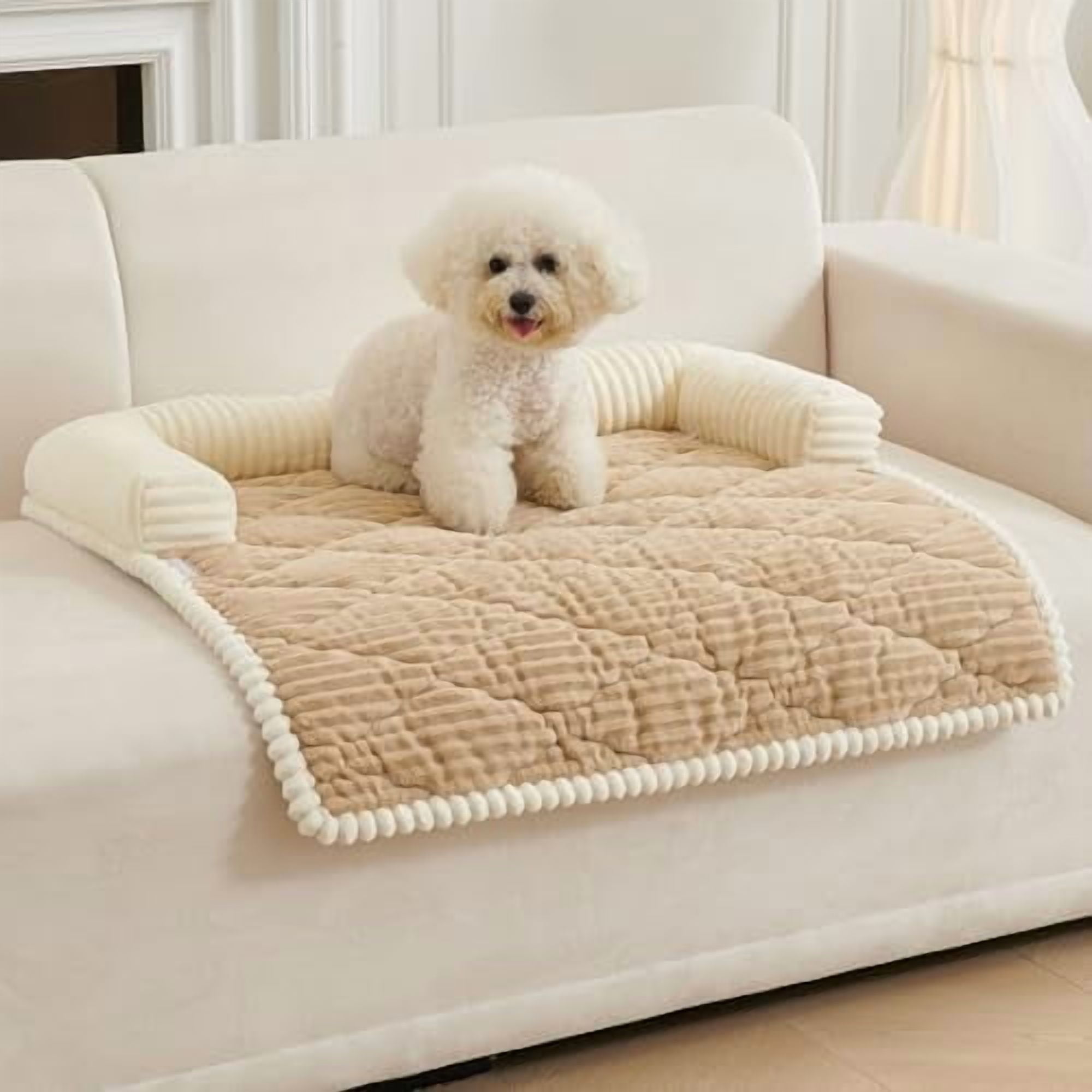 Dog Couch Bed for Large Dogs, Non Slip Pet Couch Covers for Sofa Thick ...