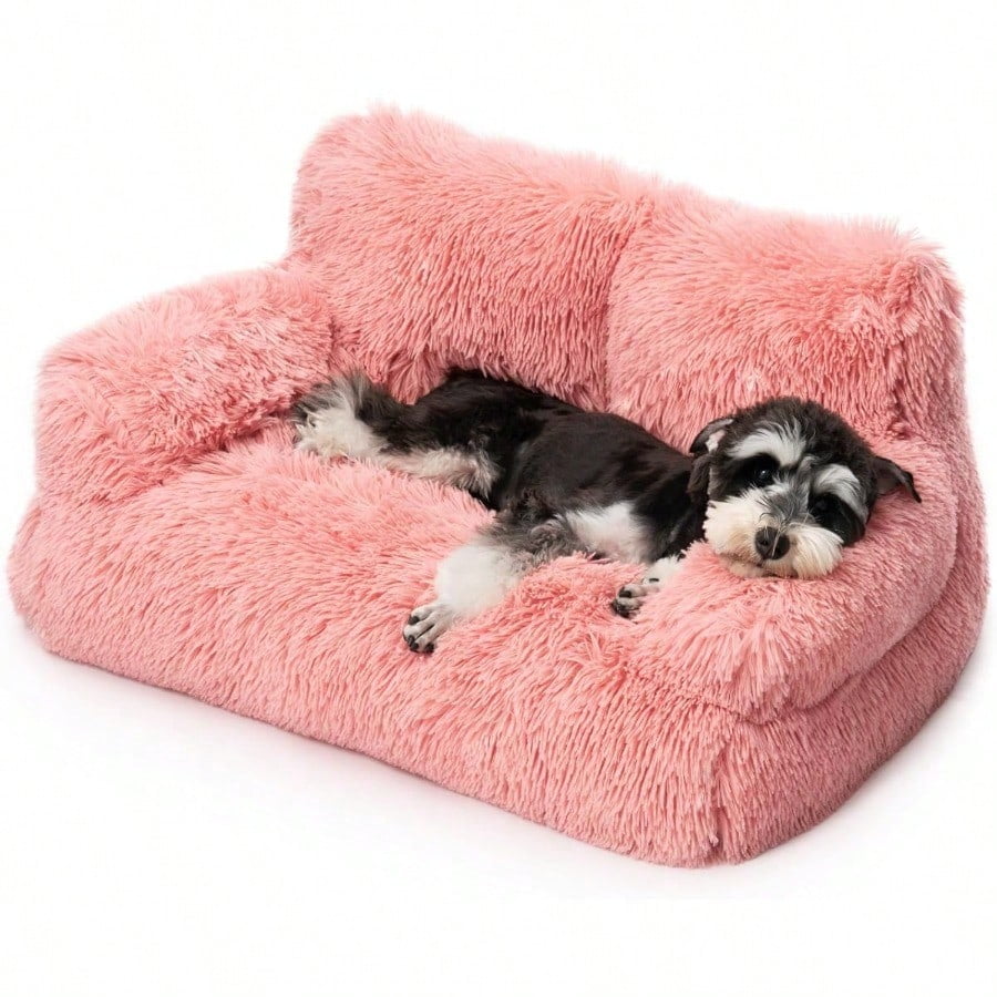 Dog Couch Small Dog Bed With Removable Washable Cover Cute Cat Couch ...
