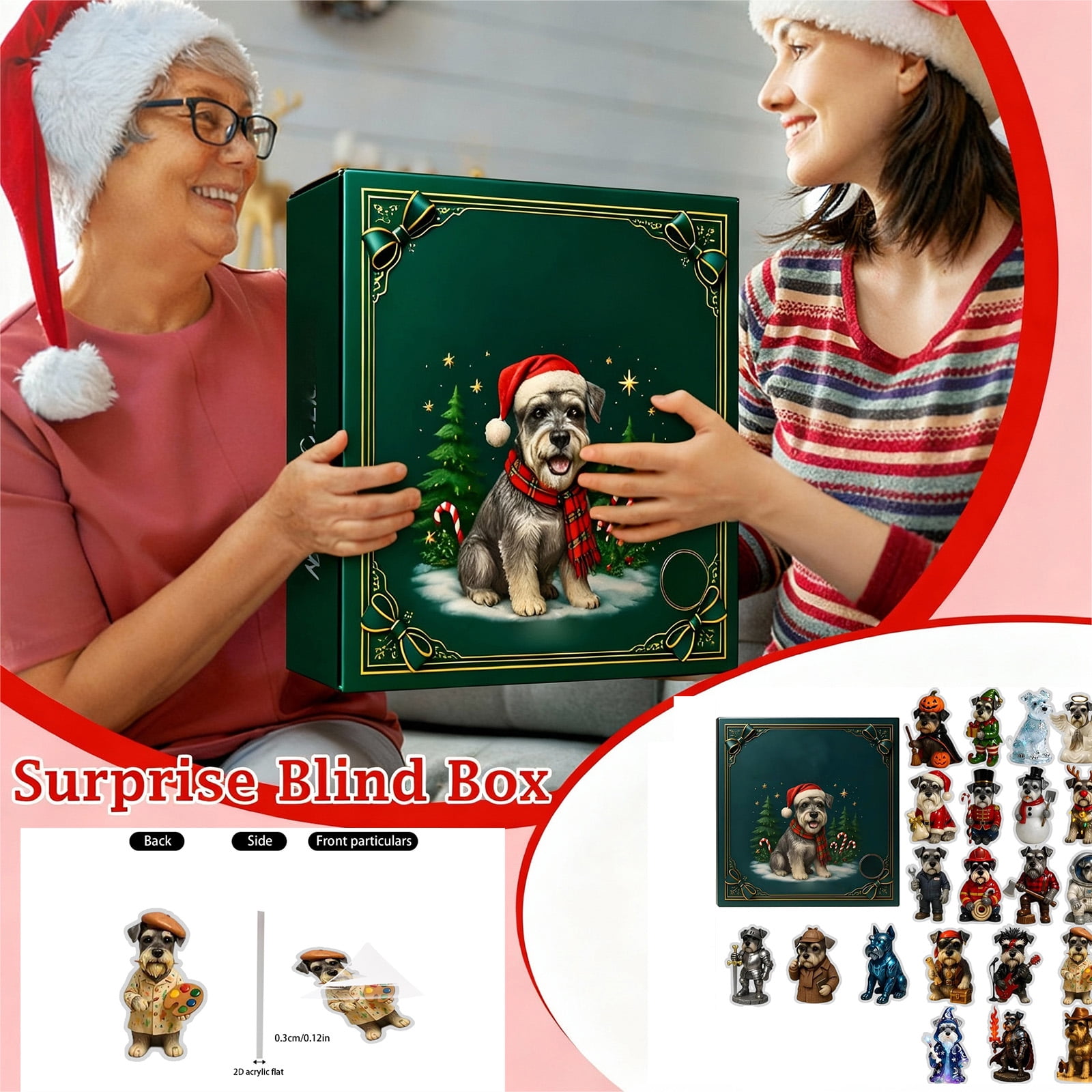Dog Countdown Calendar Dog Advent Calendar Dog Blind Box Dog Toy Dog ...