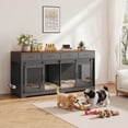 Dog Crate Furniture for Medium & Large Dogs – Indoor Kennel with ...
