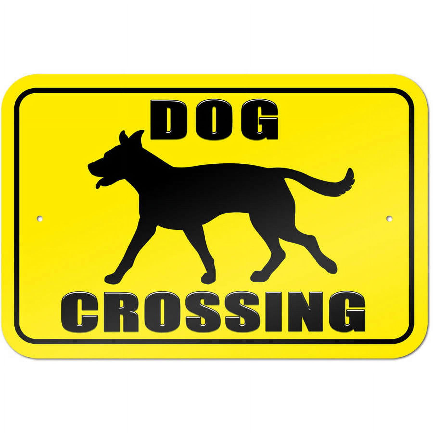 Dog Crossing Sign - Walmart.com