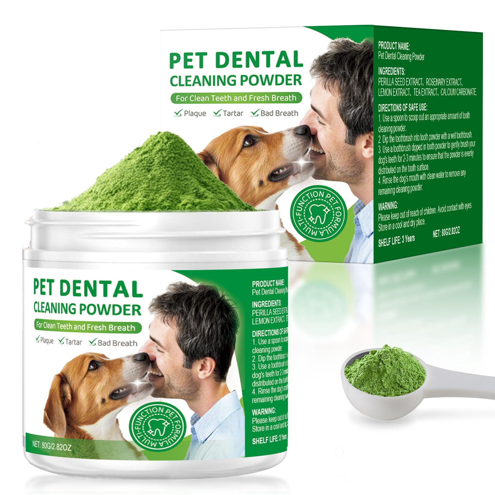 Dog Dental Powder,Dog Teeth YYF14 Cleaning Powder,Dog Dental Dental ...