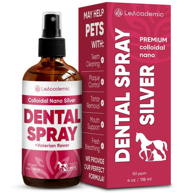 Dog Dental Spray | Cat Dental Care | Silver for Pets | Dog Mouth Spray ...