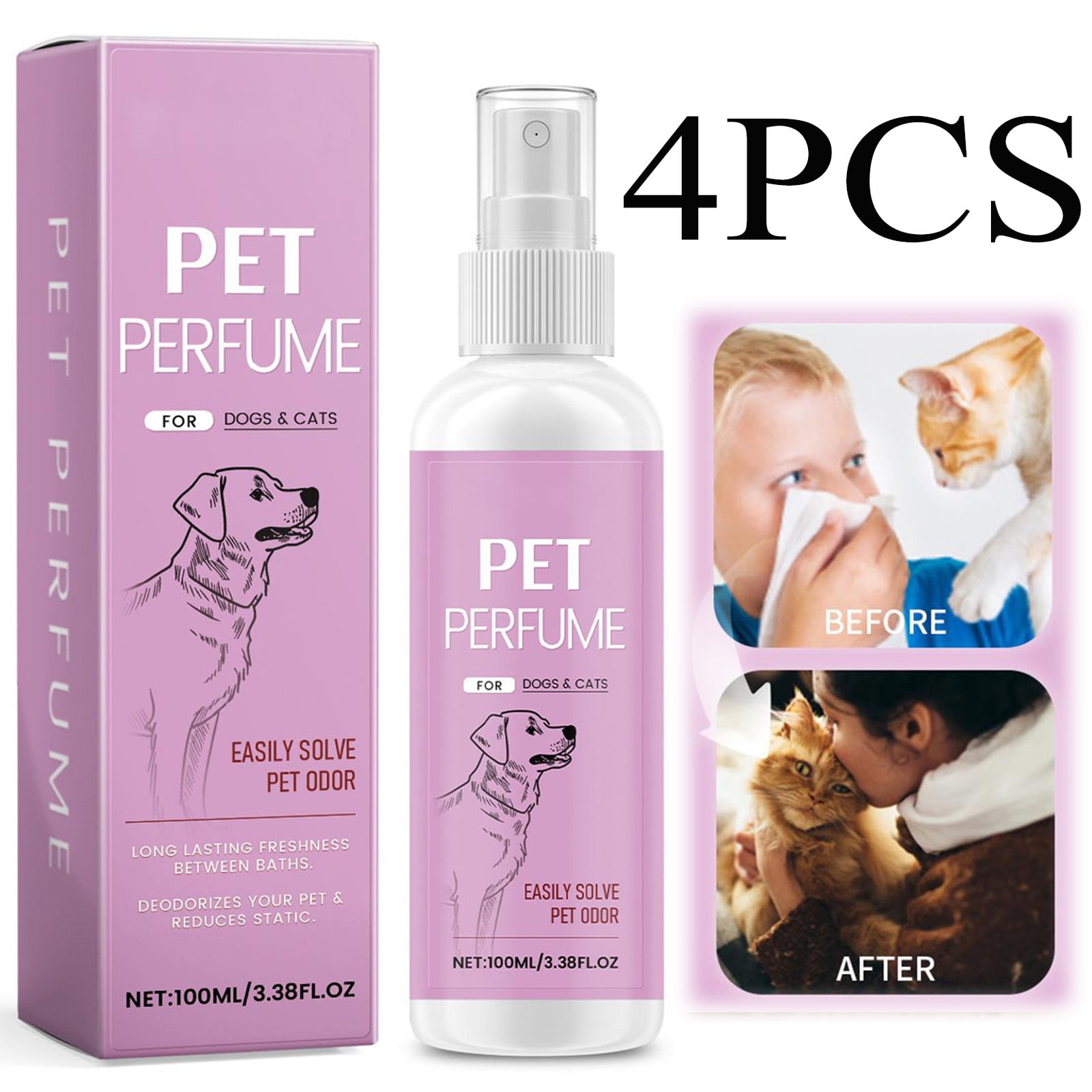 Dog Deo&Dorizing Spray,Dog Spray Deo&Dorizer,Dog Smell Good Spray,Poof ...