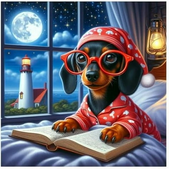 Dog Diamond Art Kits for Adults, Dachshund Diamond Painting Kits for ...
