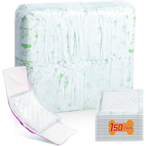 Dog Diaper Liners for Male and Female Dogs, 150ct, Super Absorbent ...