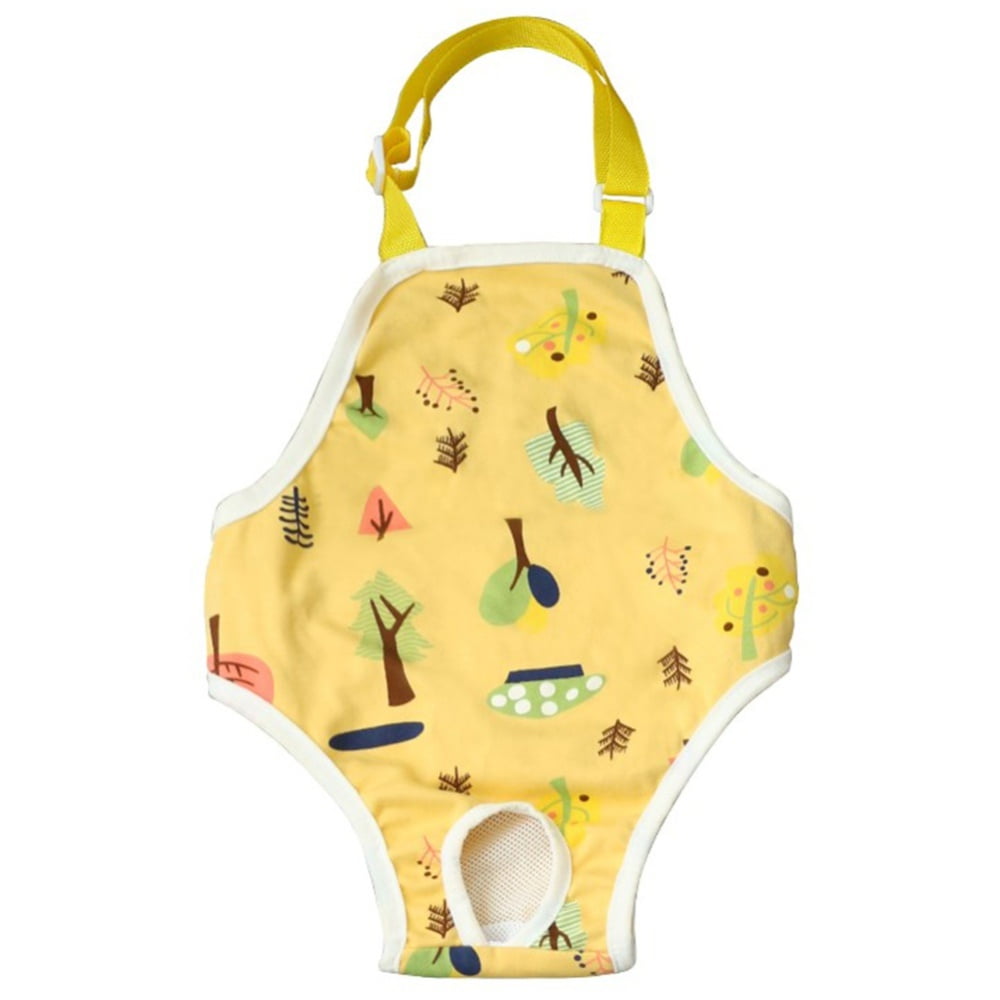 Dog Diapers Female Sanitary Pantie with Adjustable Suspender, Reusable ...