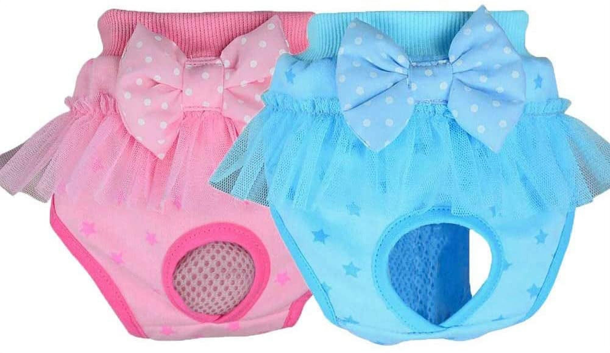 Dog Diapers Reusable Dog Period Diapers Female Sanitary Pants for Dog ...