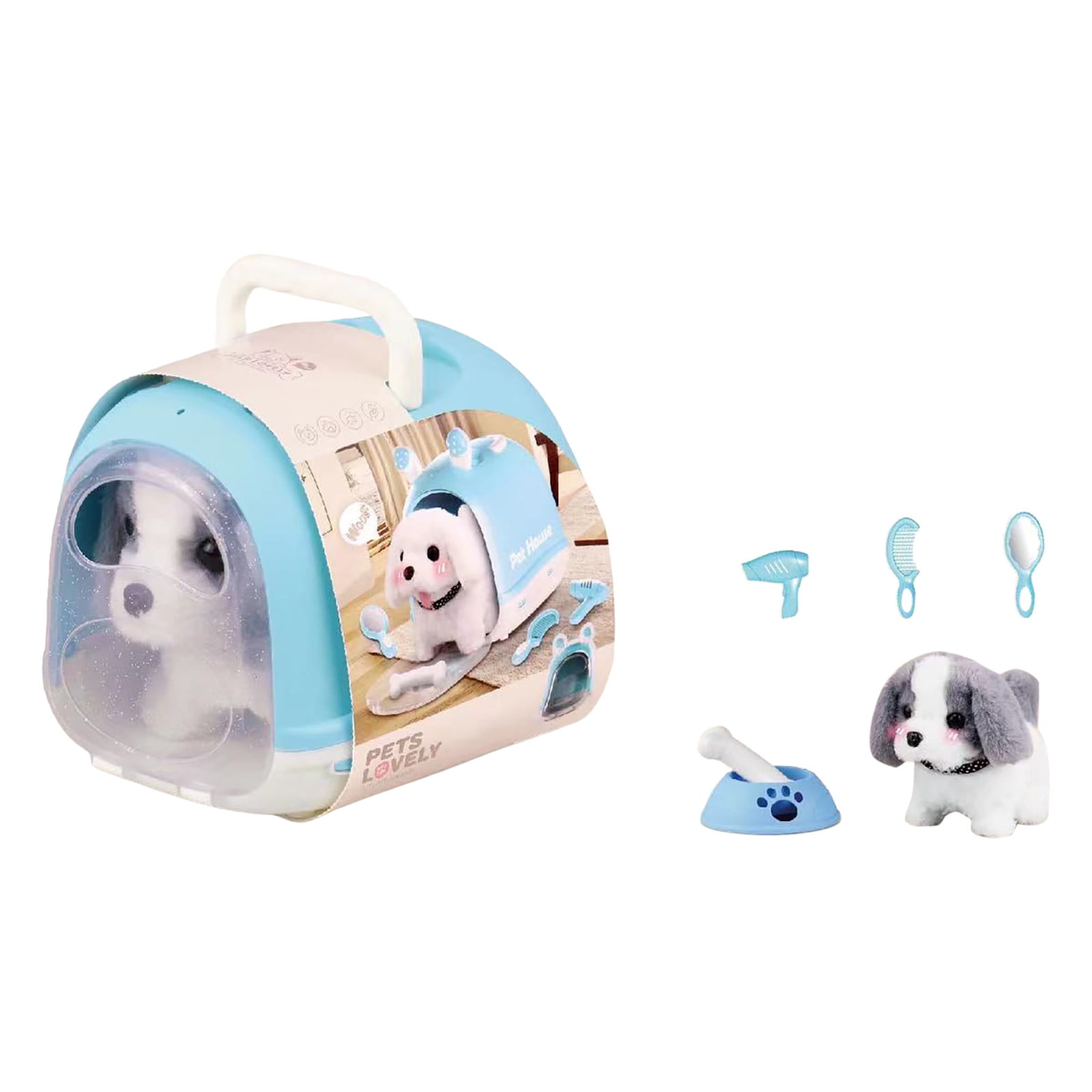 Dog Doctor Kit for Toddlers 3-5 Puppy Doctors Play Set Interactive ...