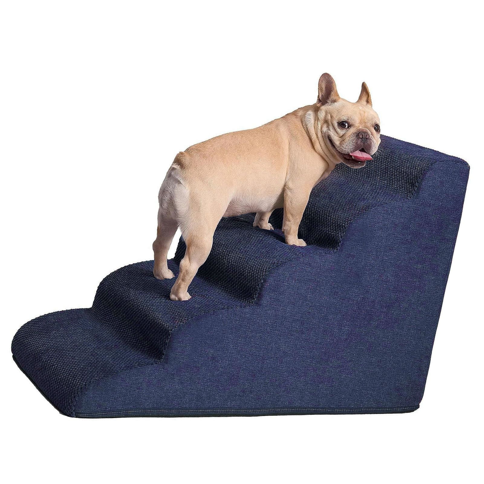 Dog Dog Stairs For High Beds 5-Step Dog Steps For Small Dogs And Cats ...