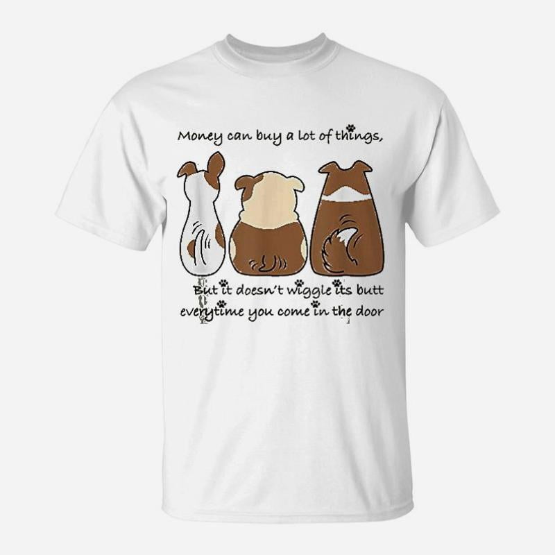Dog Doggy Puppy Lover Wiggle Happiness Mutt Mixed Breed TShirt ...