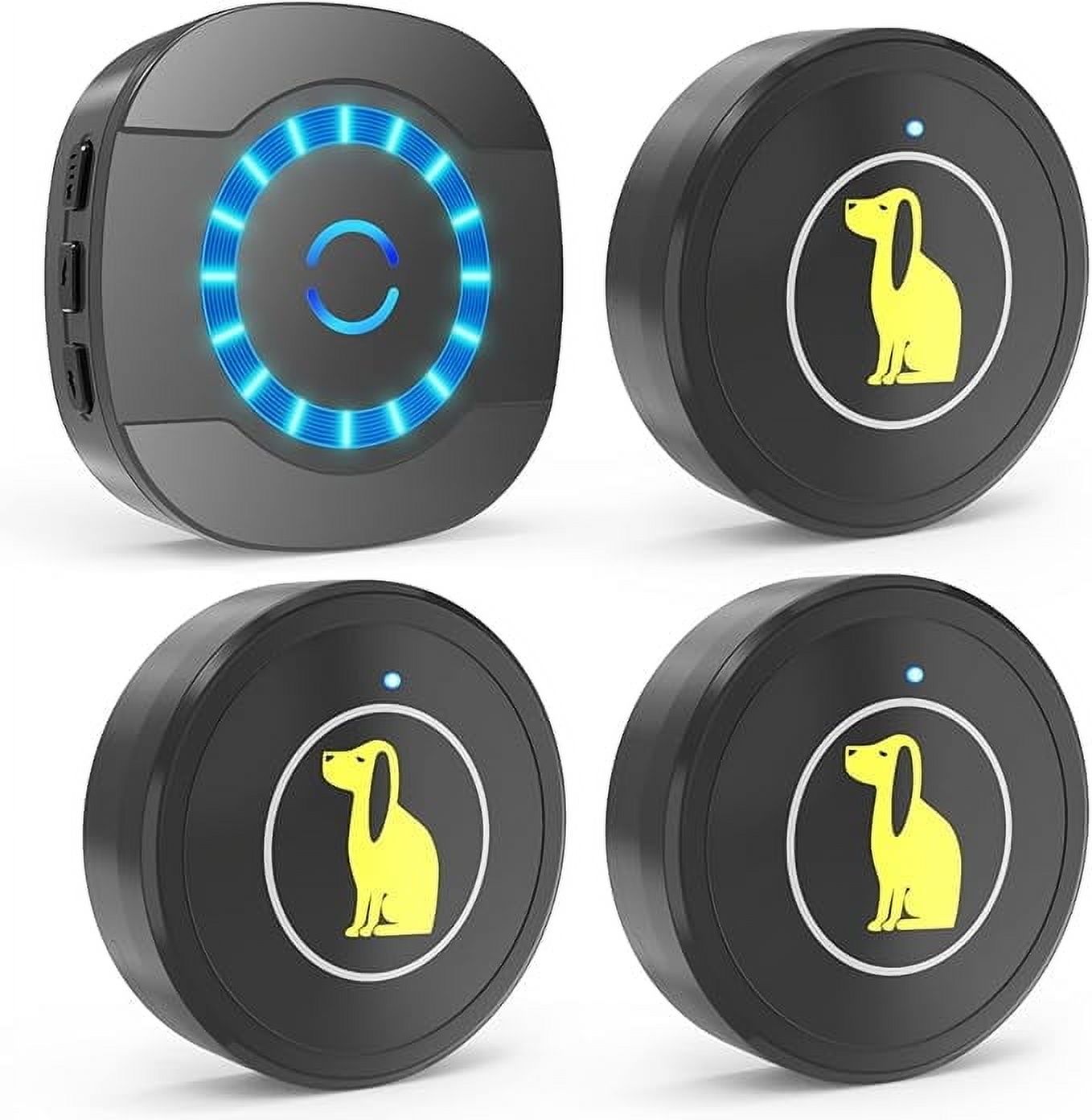 Dog Door Bell, Dog Bell for Training Doggie Door Bell for Dog Puppy ...