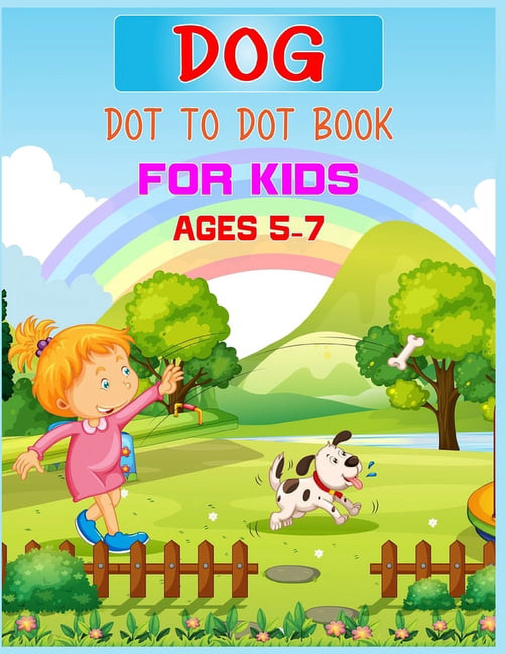 Dog Dot to Dot Book For Kids Ages 5-7: Connect the dot Activities for ...
