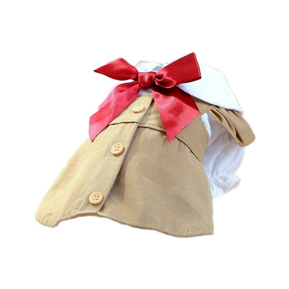 Dog Dress Bowknot Shirt Dress For Dog Puppies Dress Dog Dresses For ...