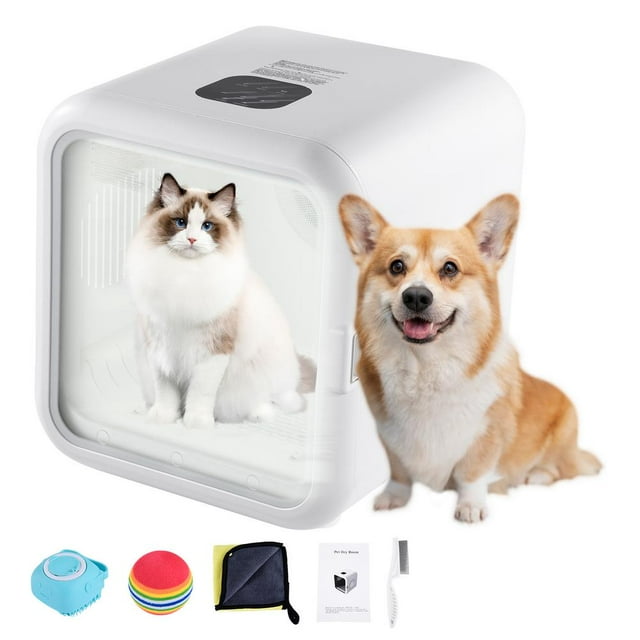 Dog Dryer Box, Automatic Pet Dryer Box, Ultra Quiet 62L Big Capacity ...