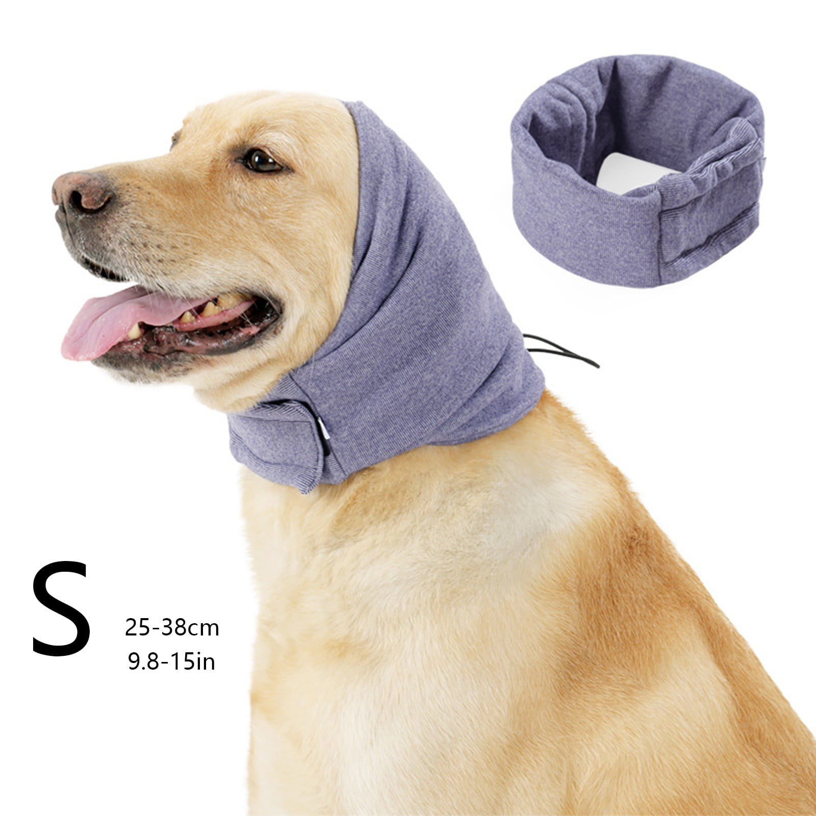 Dog Ear Muffs Noise Protection,Dog Hematoma Ear Wrap, Velcro Dog ...