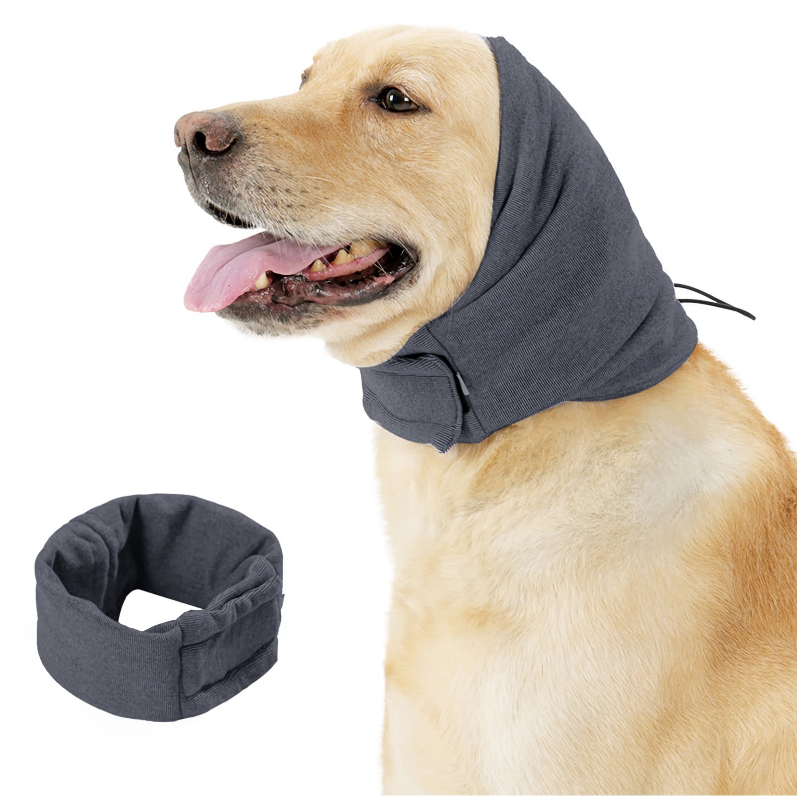 Dog Ear Muffs Noise Protection,Superior Velcro Headband for Peaceful ...