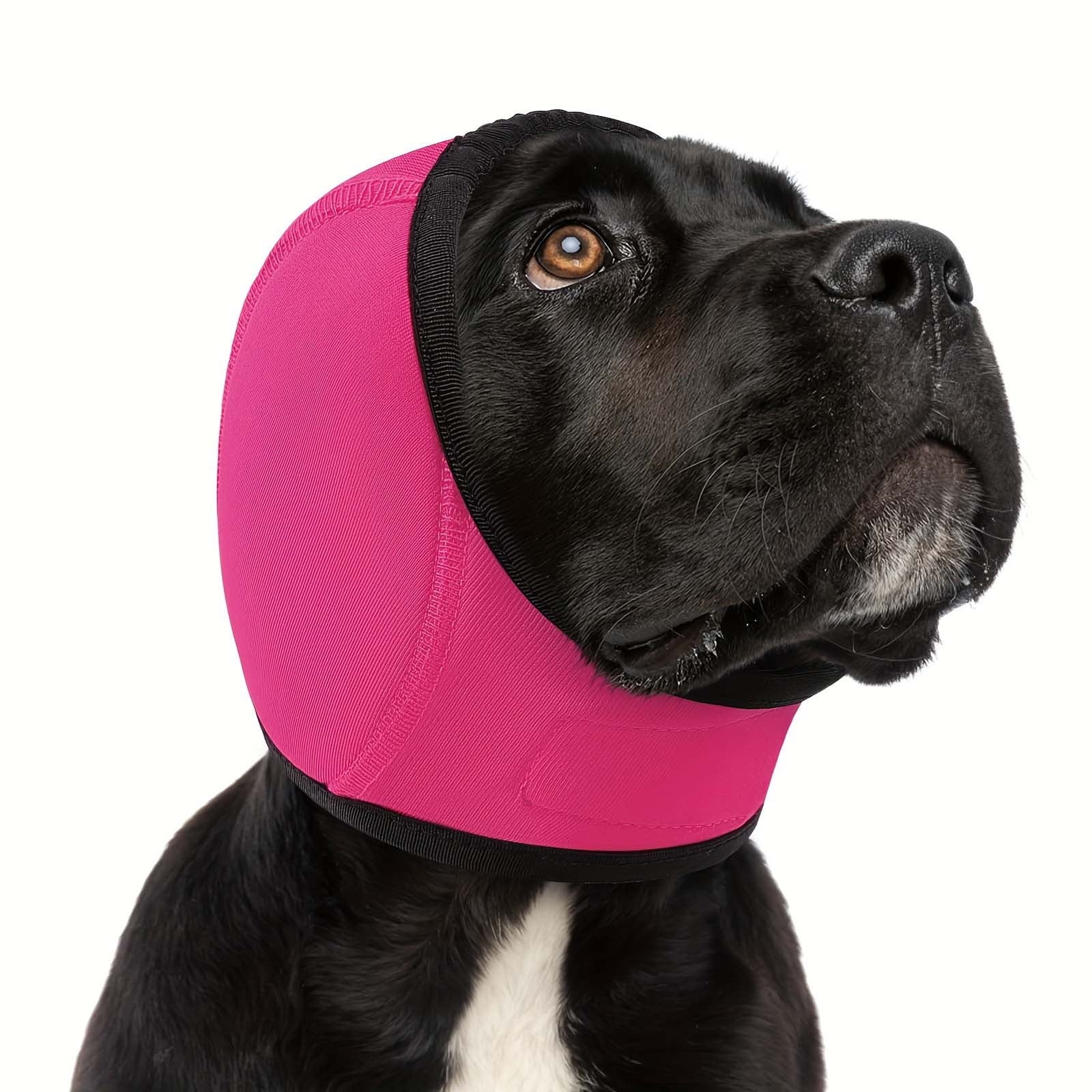 Dog Ear Muffs & No Shake Ear Wrap for Bathing, Drying, Swim& Noise ...