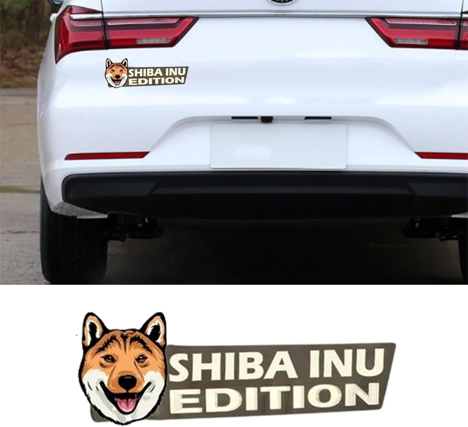 Dog Edition Car Badges Laser Cutting Car Vehicle Emblem,3D Car Badge ...