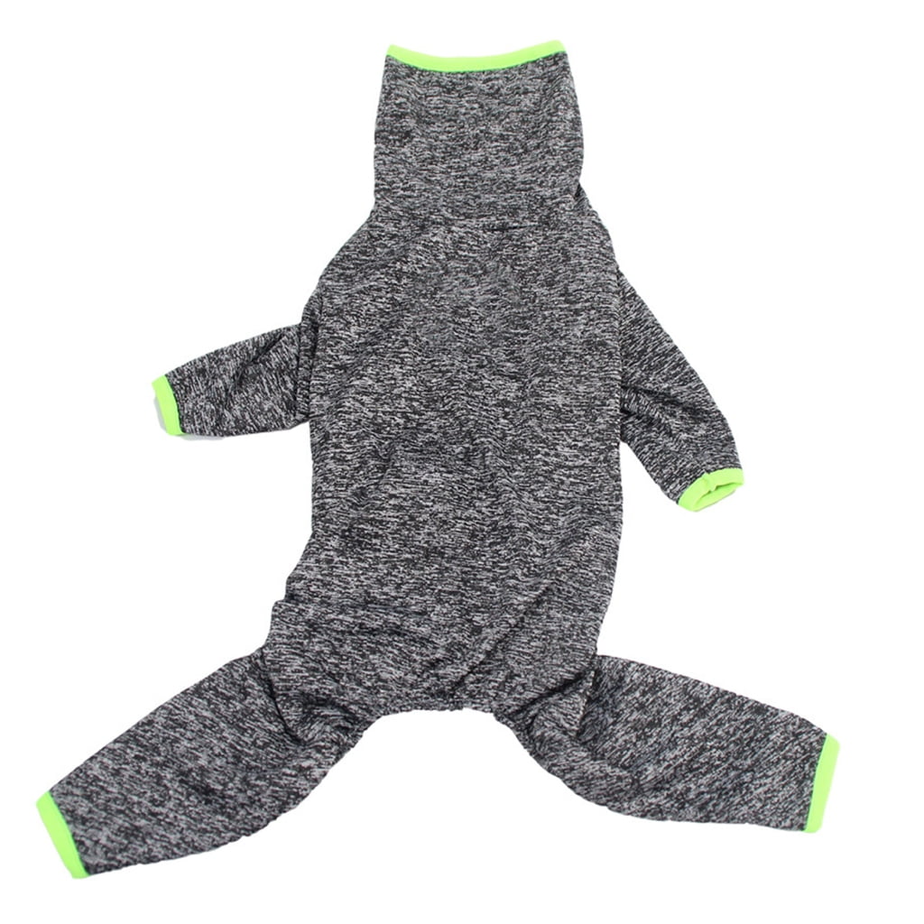 Dog Elastic Plain Elastic Jumpsuit for Small Dogs Soft Apparel Jumper ...
