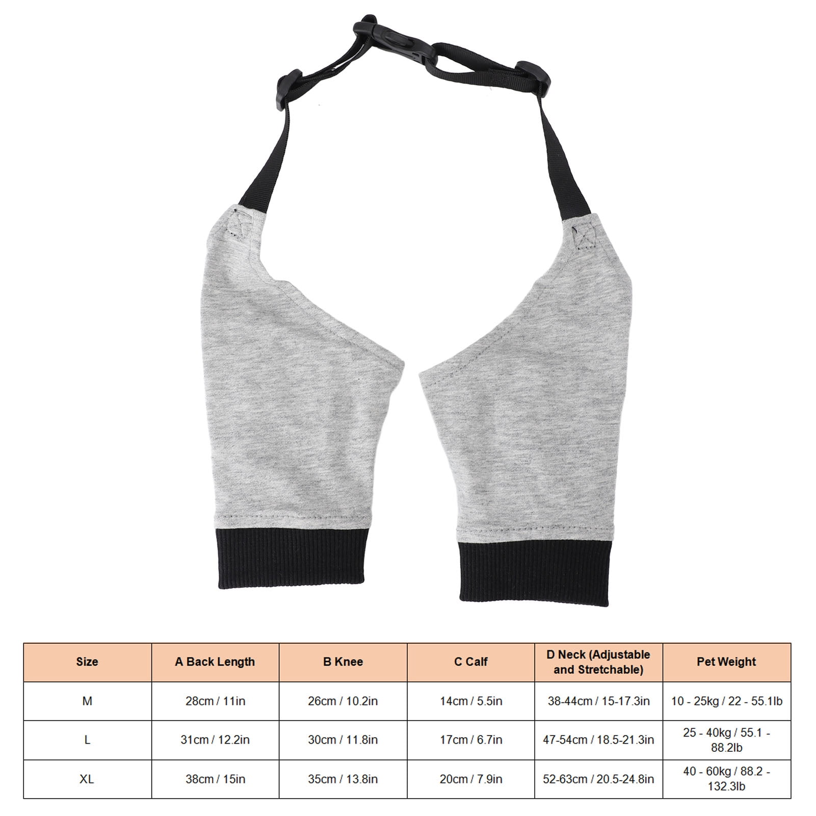 Dog Elbow Protector, Breathable Recovery Sleeve For Leg Wounds ...