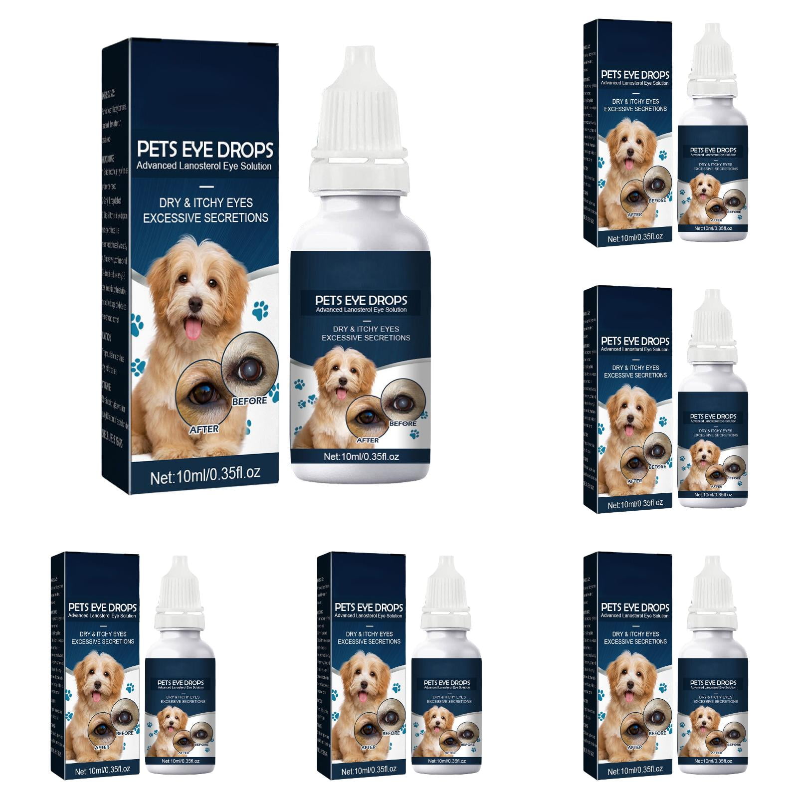 Dog Eye Drops For Dry Eyes 15% Advanced Lanosterol Eye Solution For ...